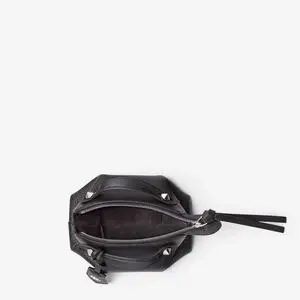 Fendi By The Way Soft Mini Black Cuoio Romano Leather Mini-bag